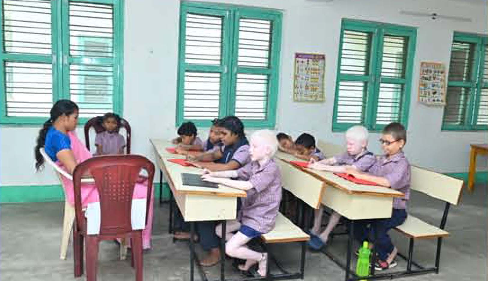 Asian Aid School For The Blind – Built with SitePad